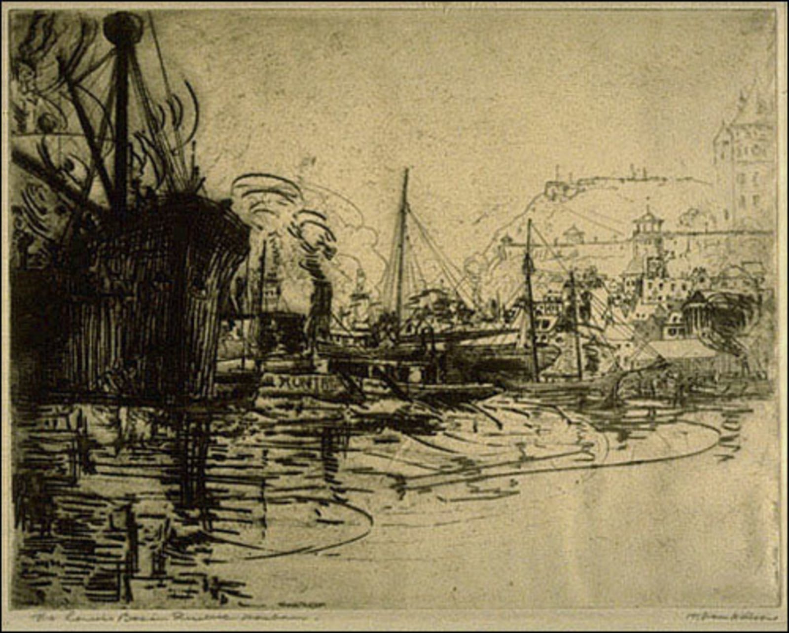 Le Bassin Louise - Neilson, Henry Ivan | Collections | MNBAQ