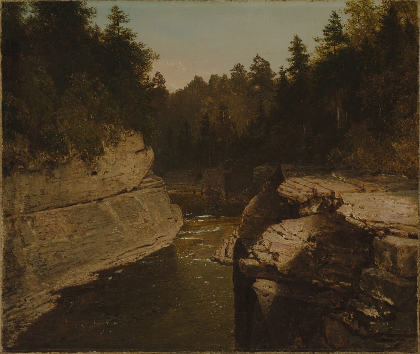 La Rivière Montmorency - Jacobi, Otto Reinhold, d'après William Notman ...