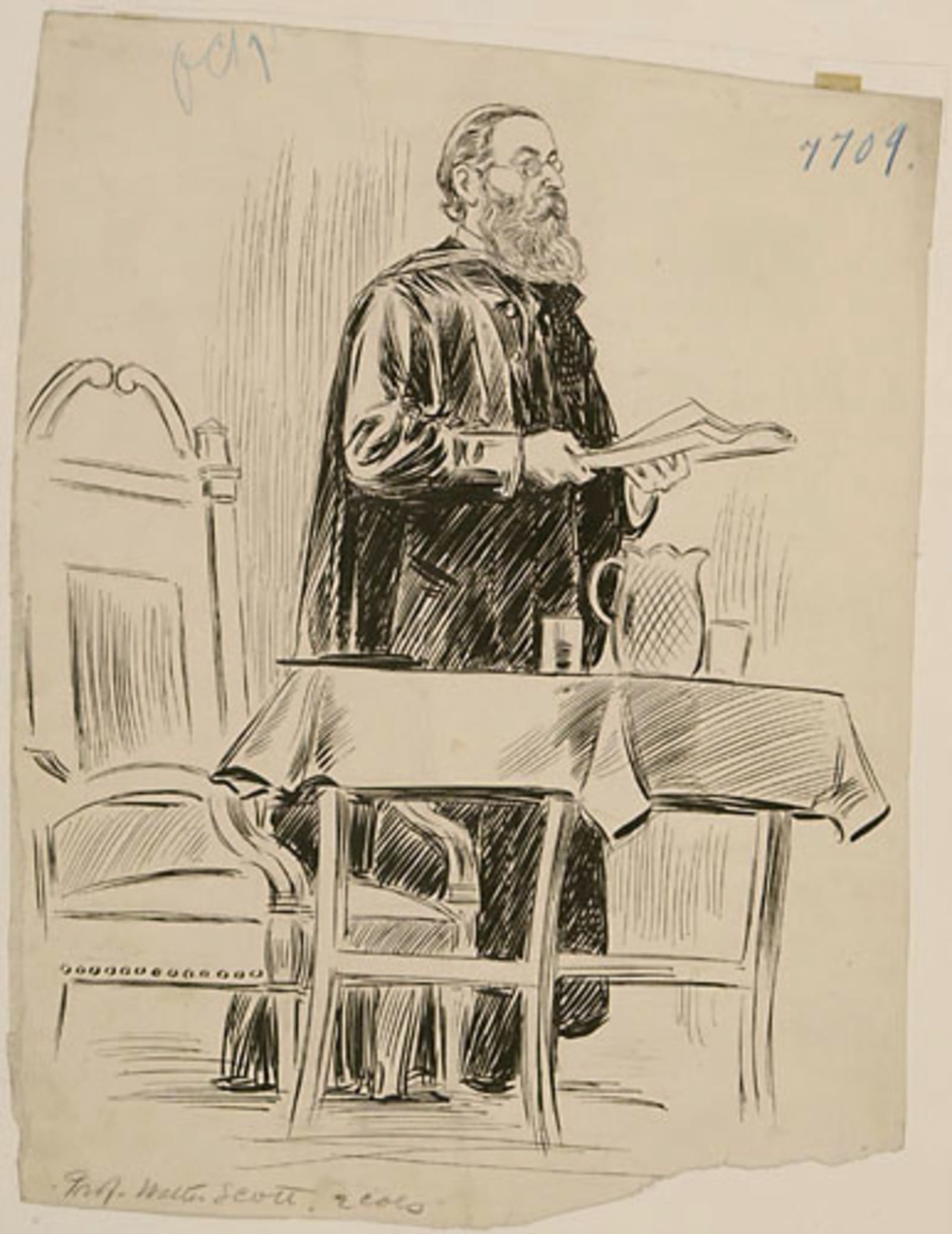 Professeur Walter Scott - Julien, Henri | Collections | MNBAQ