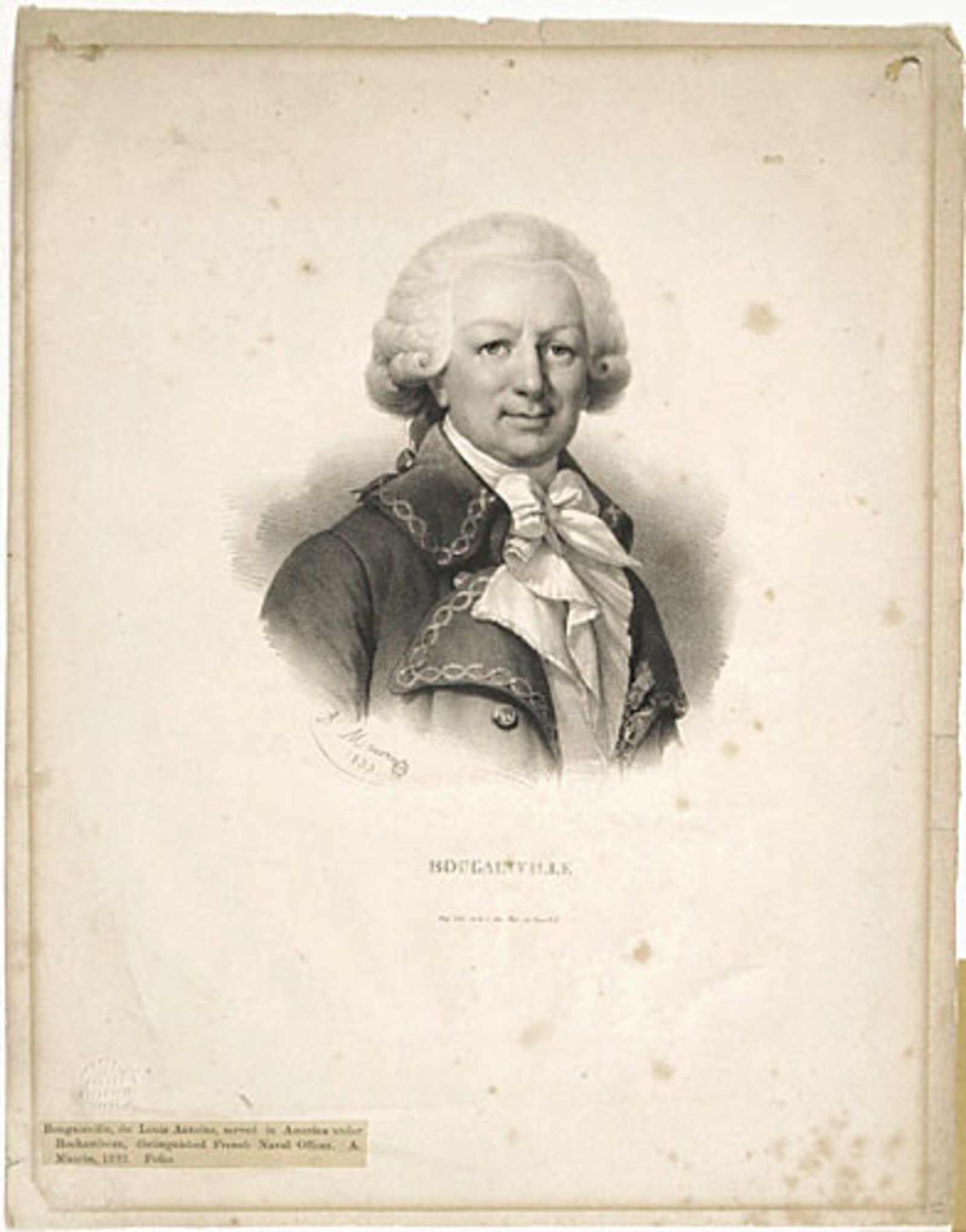 Louis-Antoine de Bougainville - Maurin, Antoine, d'après Jean-Pierre ...