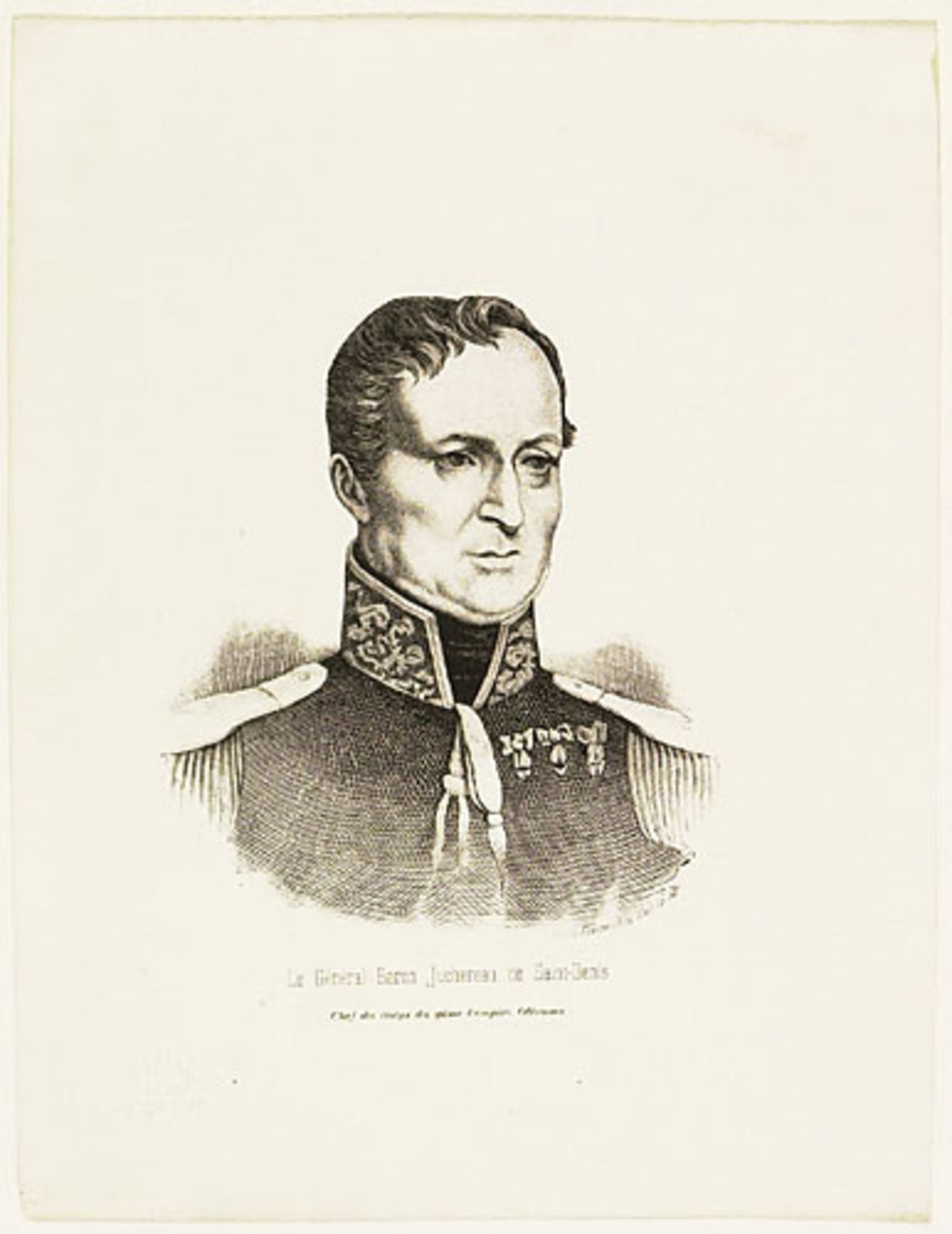 Le Général baron Pierre-Antoine Juchereau de Saint-Denis, extrait de l ...
