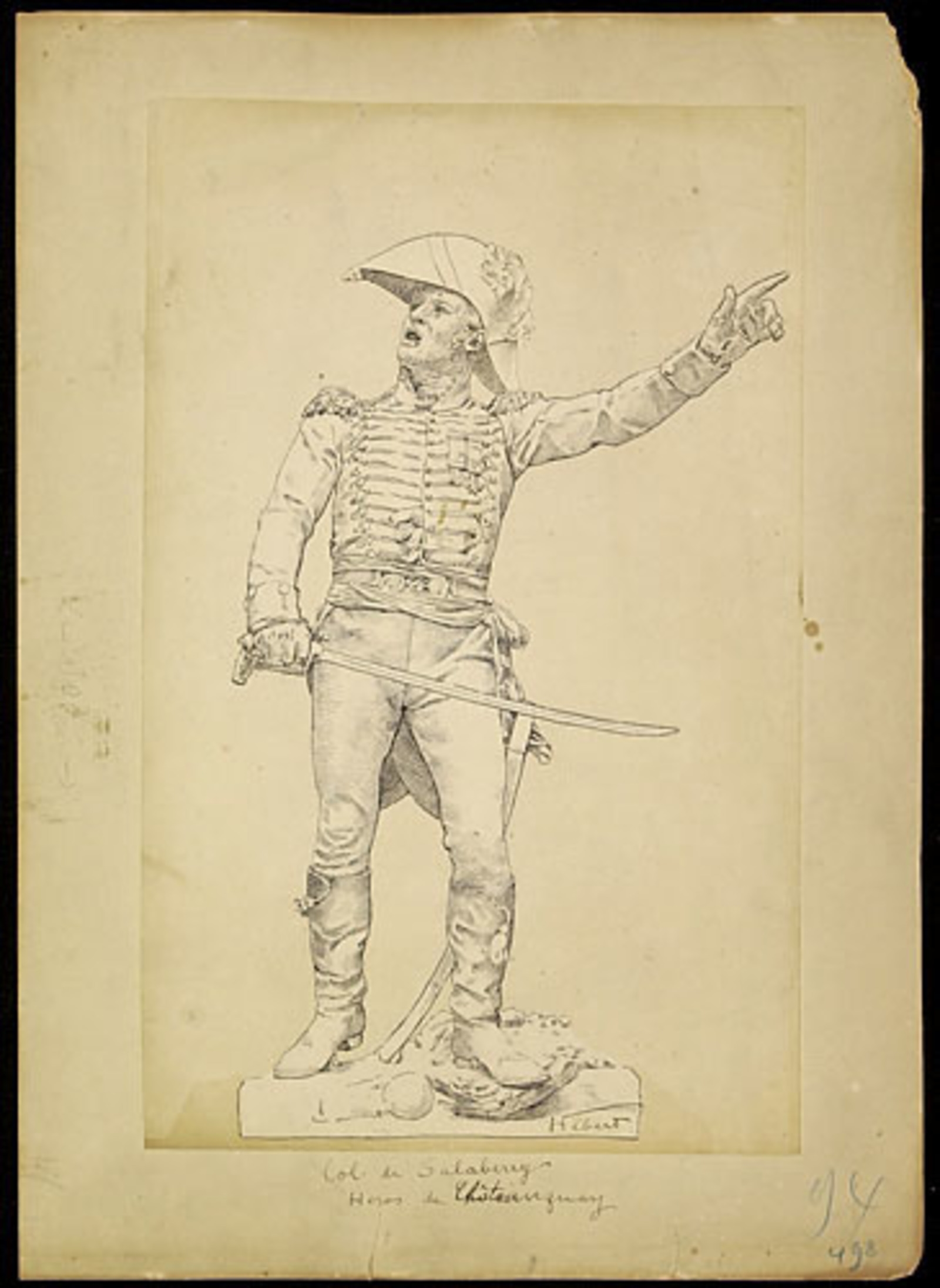 Monument à Salaberry - Hébert, Louis-Philippe, attribué à | Collections ...