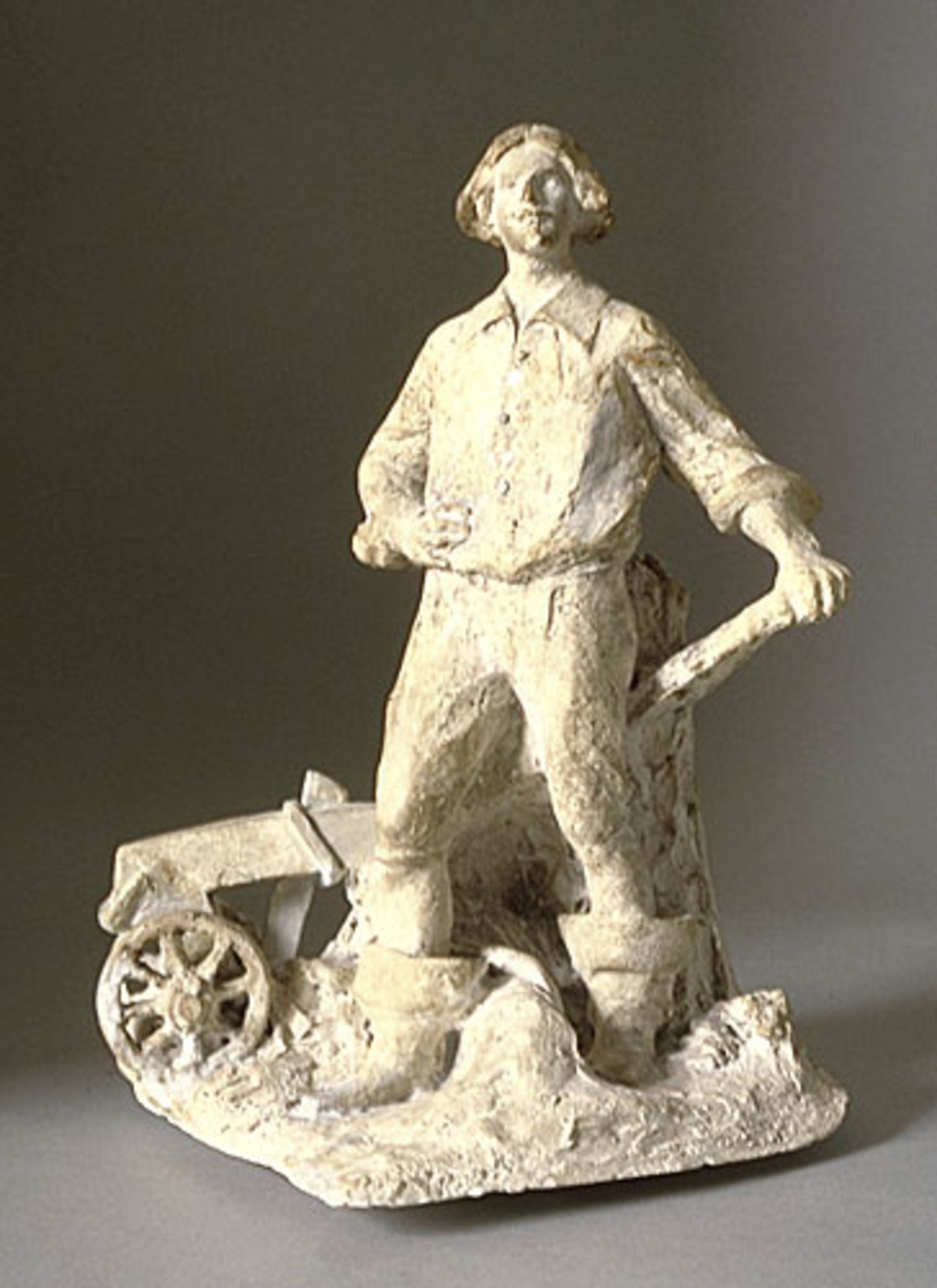 Guillaume Couillard, maquette pour le monument à Louis-Hébert à Québec ...
