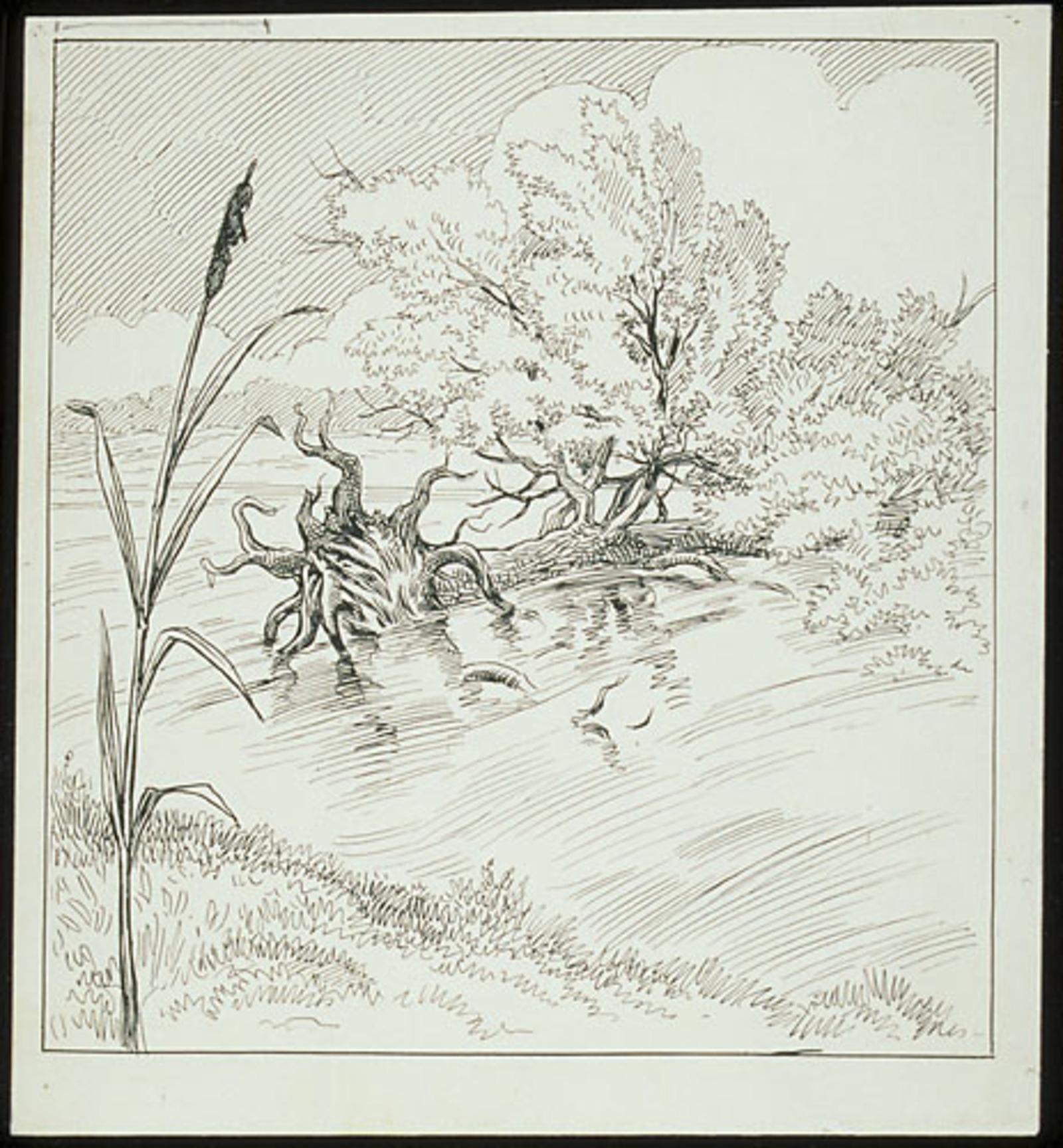 Le Chêne et le roseau - Julien, Henri | Collections | MNBAQ