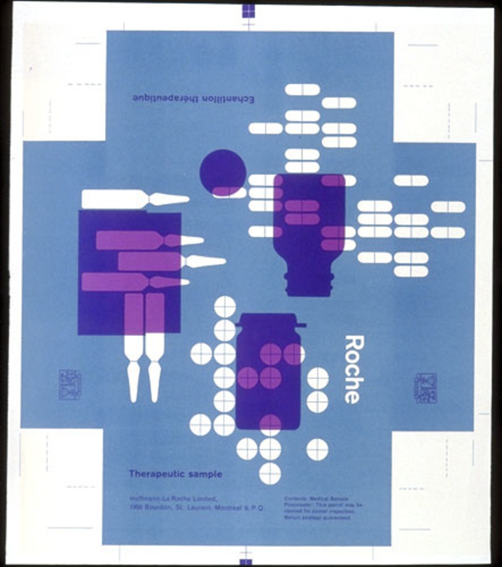 Feuille pour boîte à échantillon, pour Roche - Harder, Rolf ...