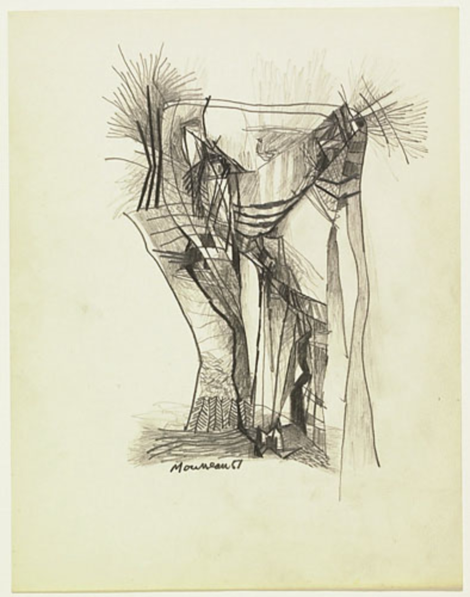 Sans titre - Mousseau, Jean-Paul | Collections | MNBAQ