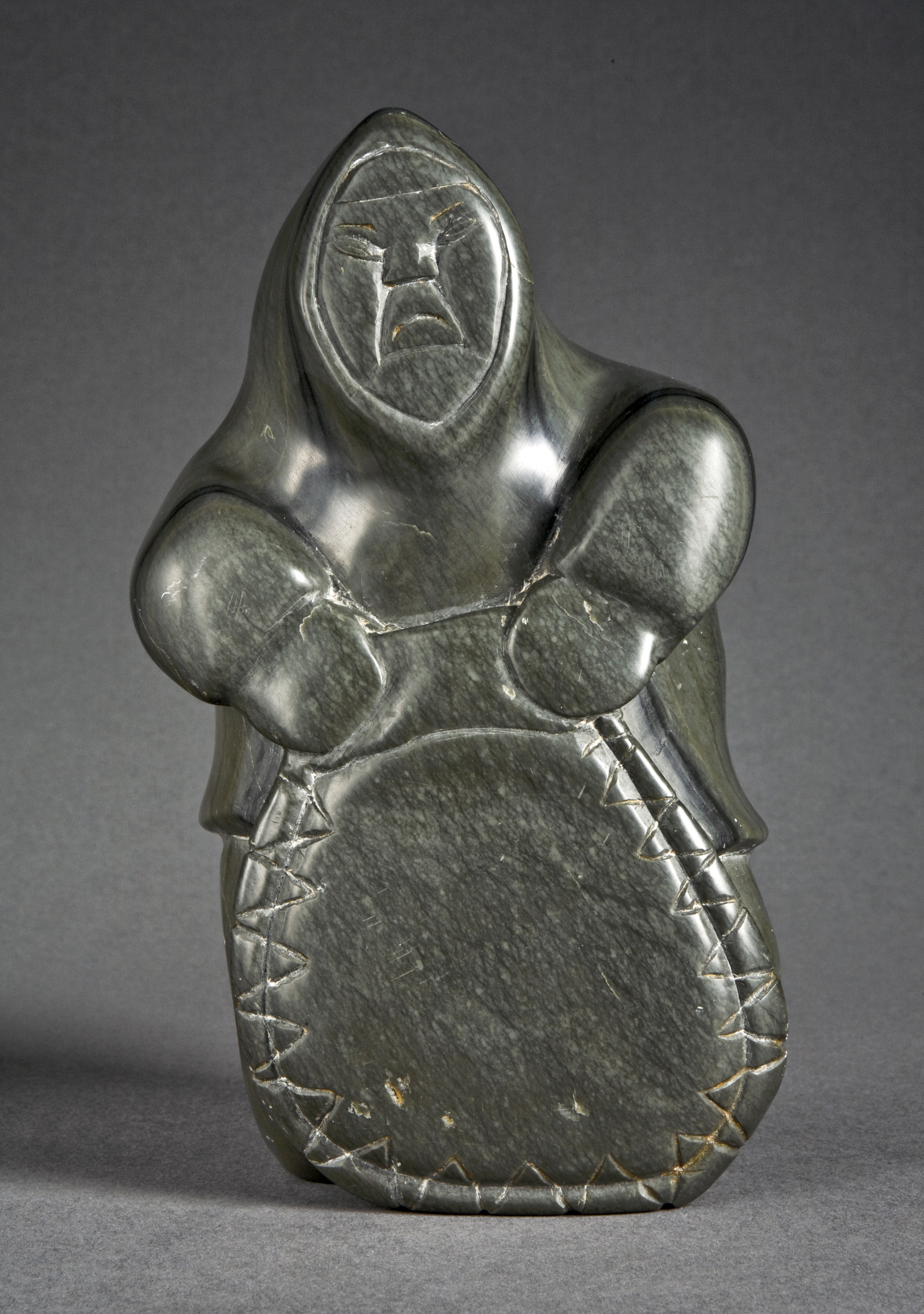 Homme étirant une peau - Inconnu | Collections | MNBAQ