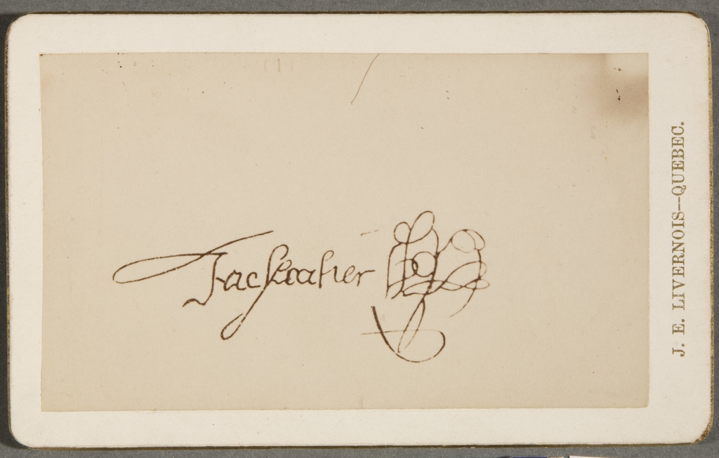 La Signature de Jacques Cartier - Livernois, Jules-Ernest | Collections ...