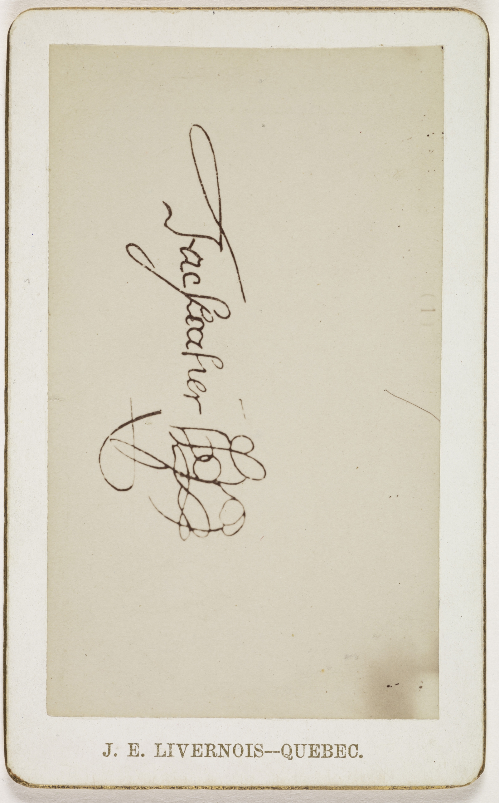 Jacques Cartier Signature