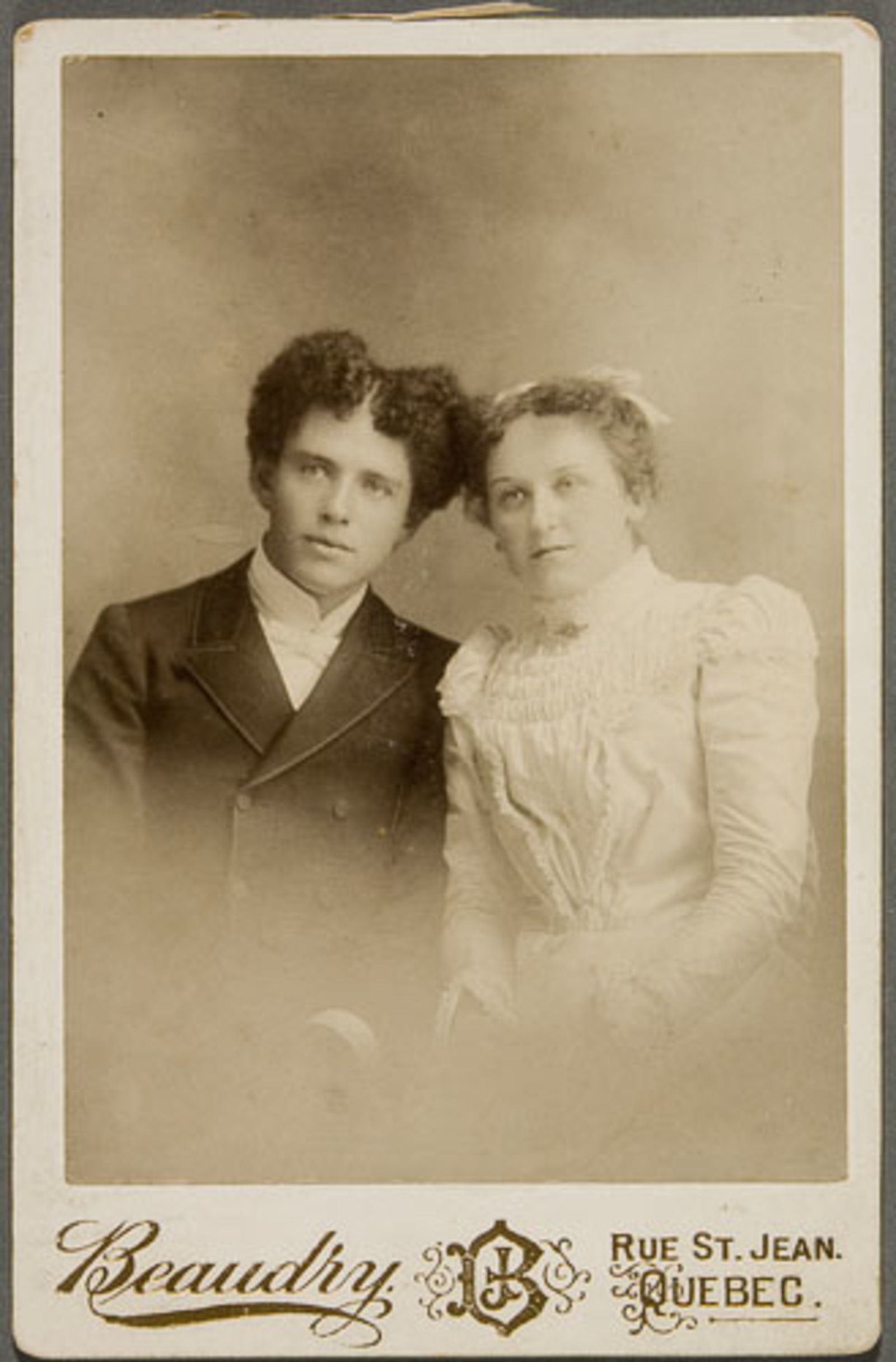 Portrait de couple - Beaudry, Joseph | Collections | MNBAQ