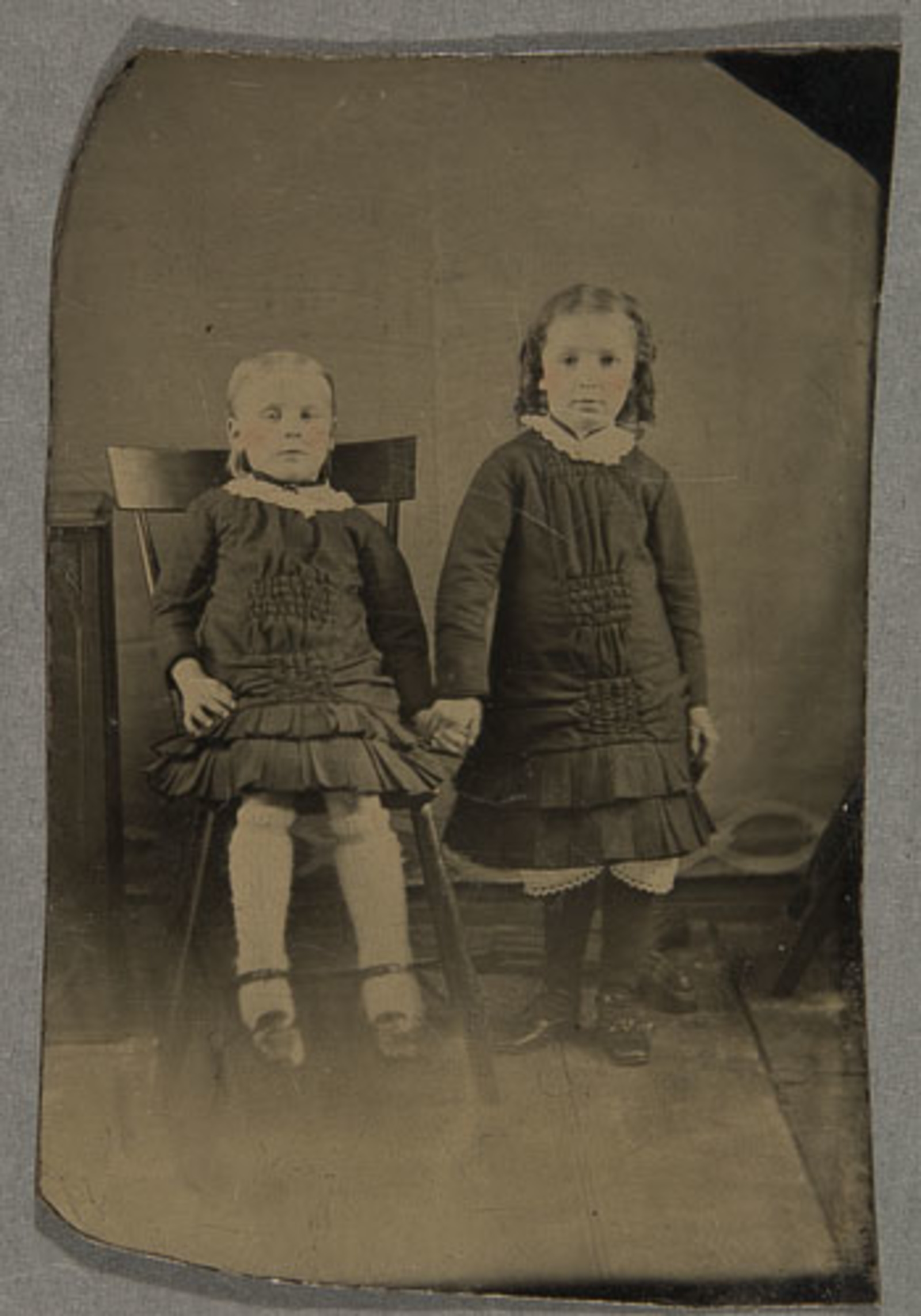 Portrait de deux enfants - Inconnu | Collections | MNBAQ