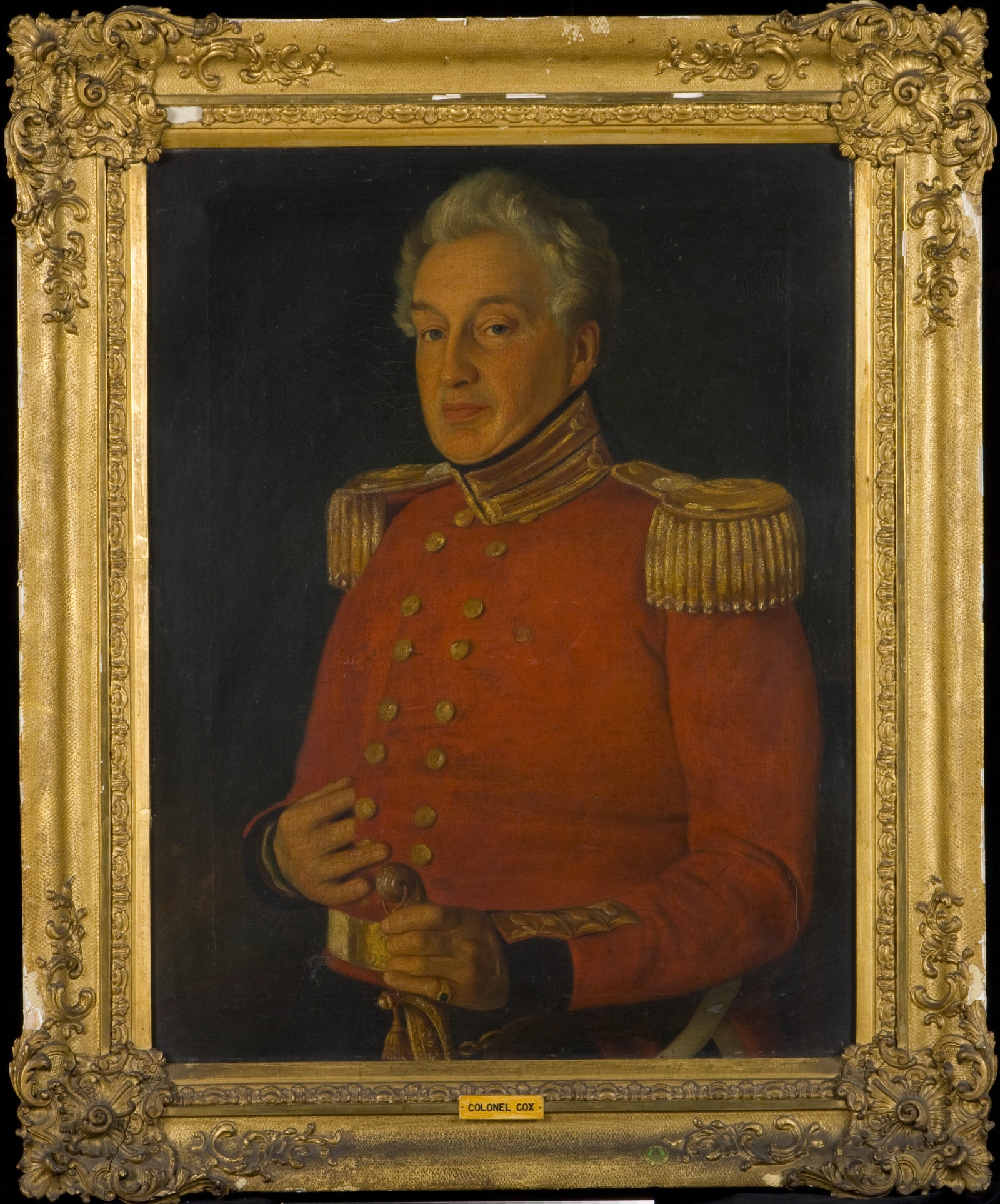 Le Colonel Thomas Cox - Inconnu | Collections | MNBAQ