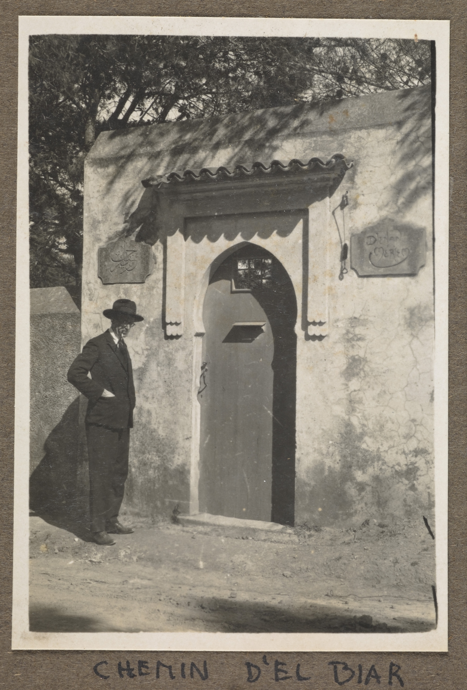 Fernand Préfontaine sur la route d'El-Biar, Alger - Morin, Léo-Pol ...