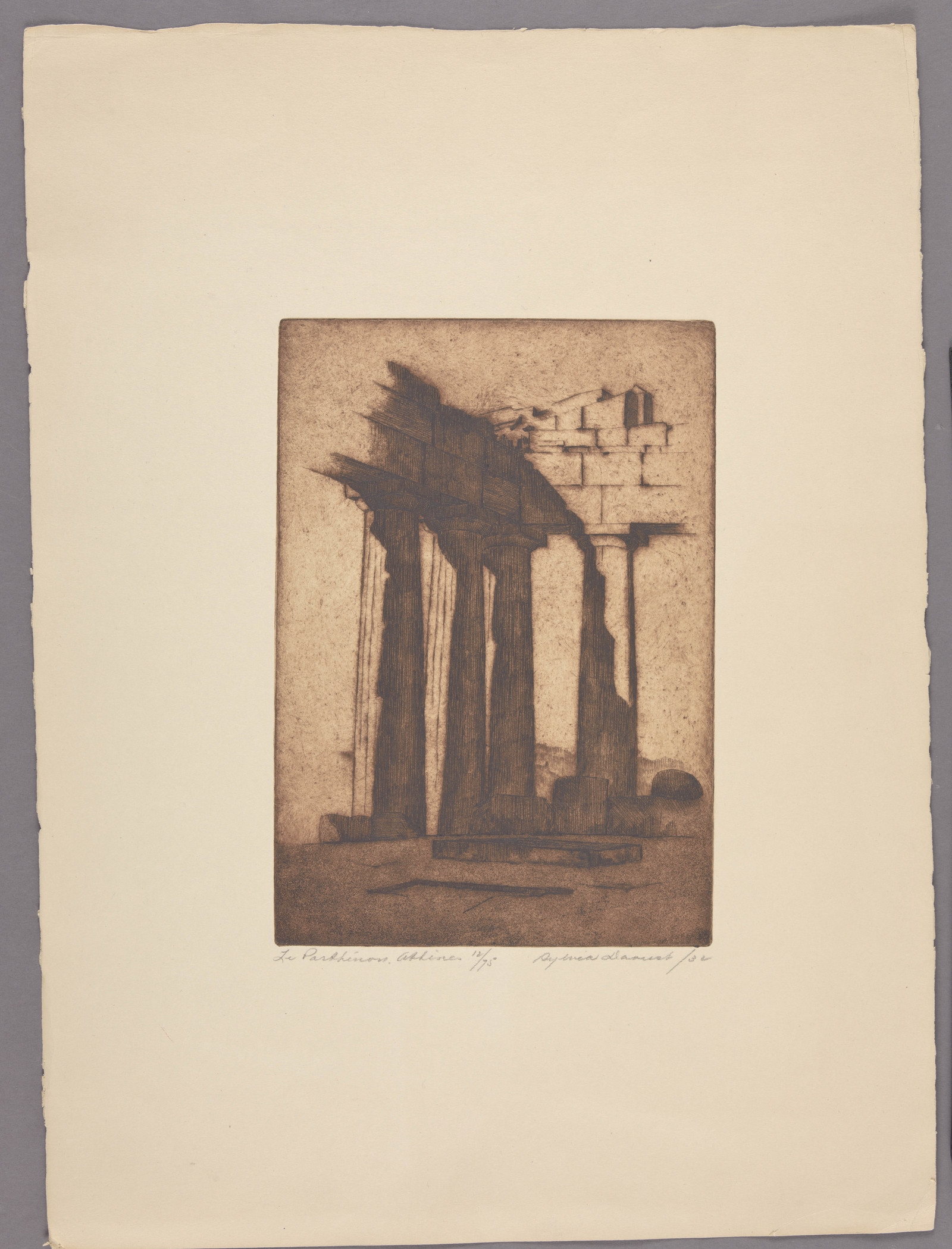 Le Parthénon, Athènes - Daoust, Sylvia | Collections | MNBAQ