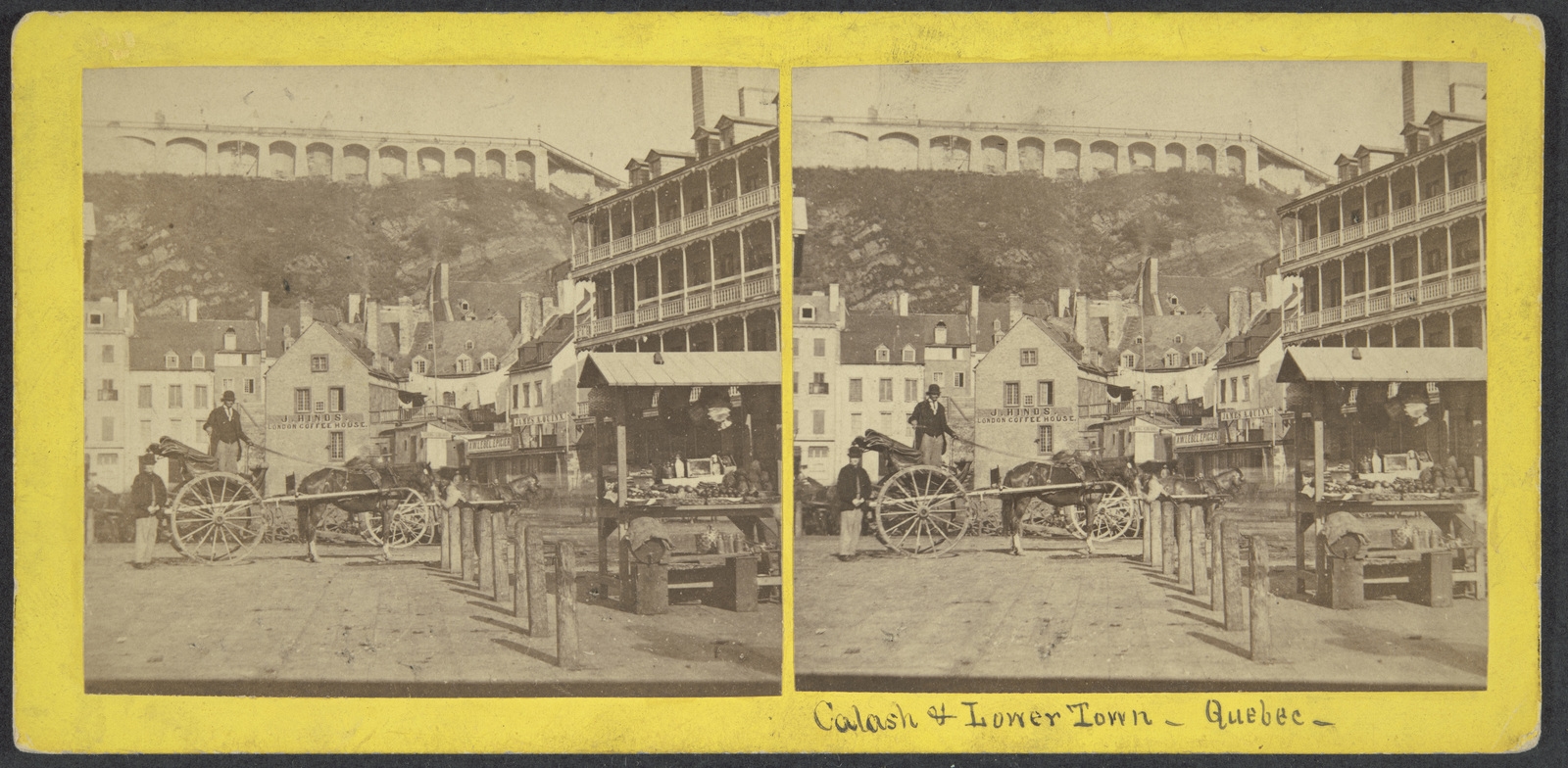 La Terrasse Durham vue du marché Champlain, Québec - McCorkindale, Hugh ...