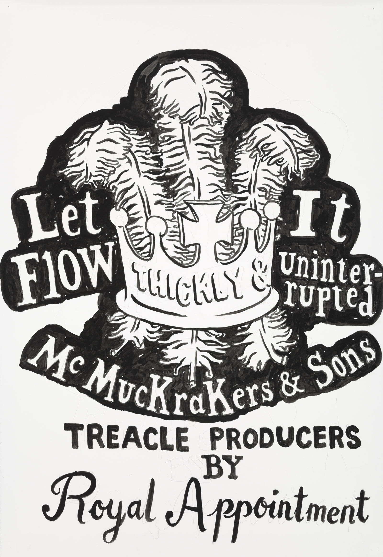 Treacle Brochure Posters : Crown Logo - Norvid, Adrian | Collections ...