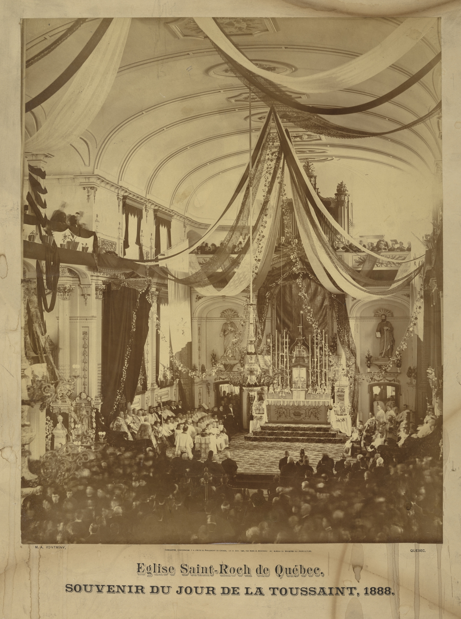 La Célébration de la Toussaint, église Saint-Roch, Québec - Montminy ...