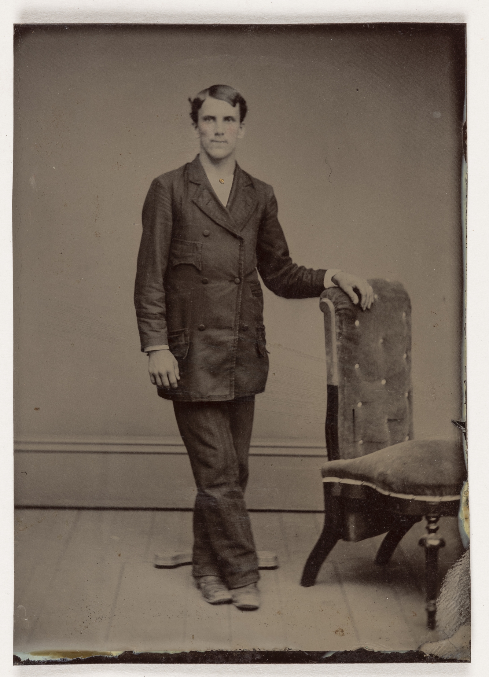 Portrait d'homme - Inconnu | Collections | MNBAQ