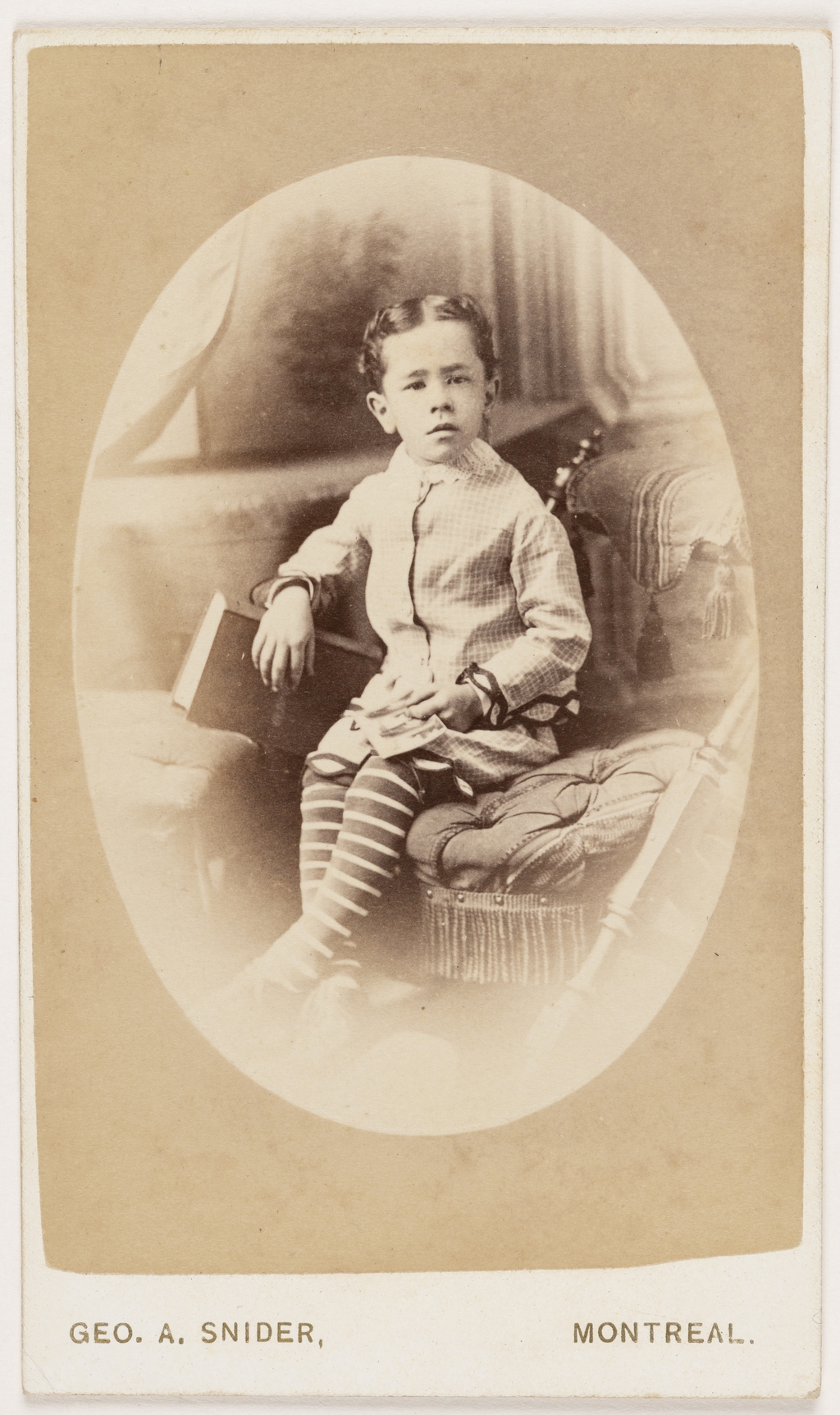 Portrait d'enfant - Snider, George Albert | Collections | MNBAQ