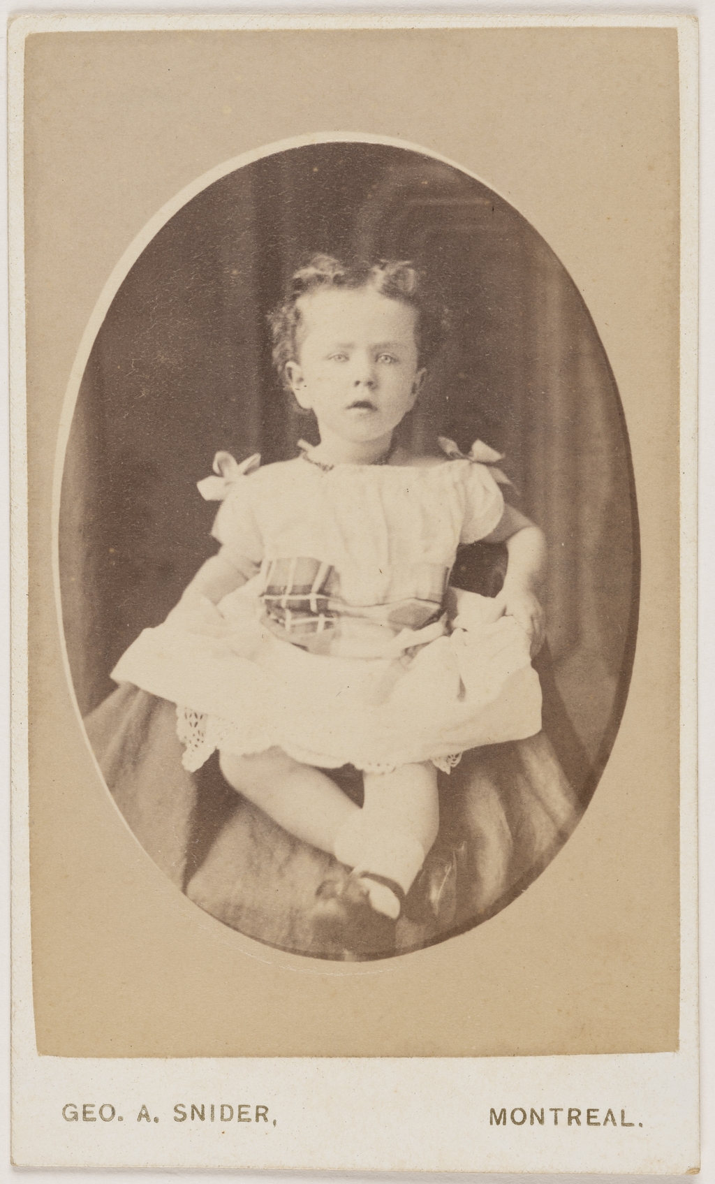 Portrait d'enfant - Snider, George Albert | Collections | MNBAQ